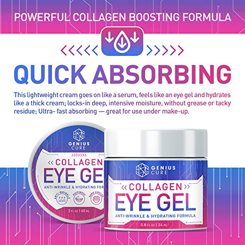Collagen Eye Gel, Under Eye Gel Treatment for Reducing Dark Circles ...