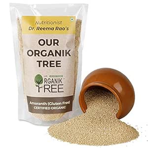 Our Organik Tree Certified Organic Whole Amaranth Seeds | Rajgira ...