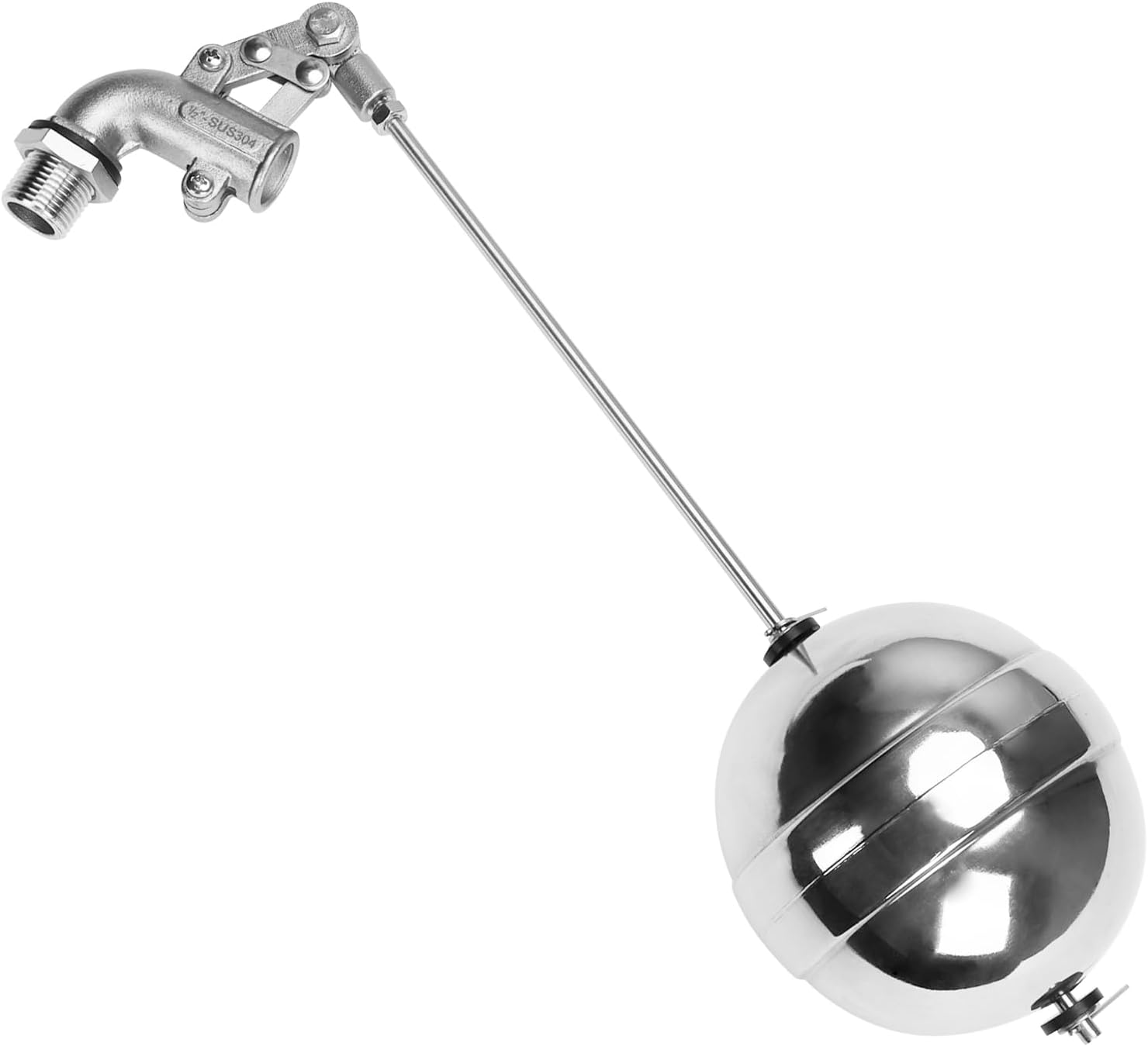 Pool Auto Fill Float Valve ABS Balanced Float Ball Valve, 100 Psi ...