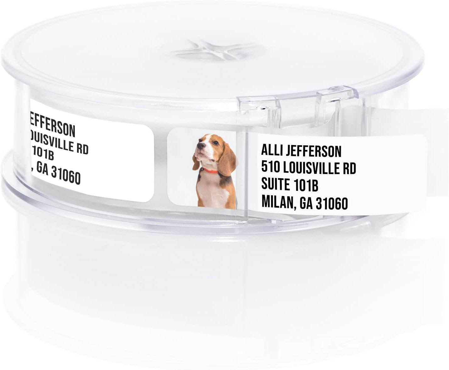 Amazon.com : Custom Photo Upload Bold Rolled Address Labels / 250 ...