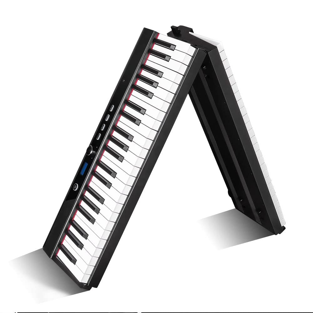 Amazon.com: Coolmusic Beginner Digital Piano 88 Key Keyboard, Portable ...