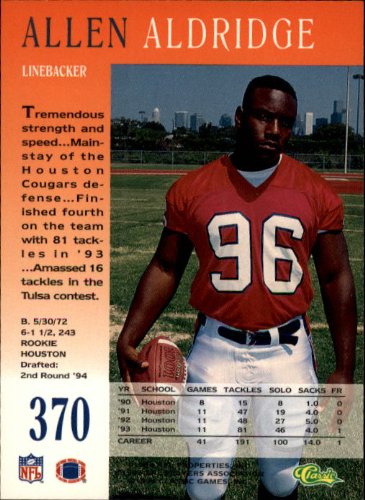 Alan Aldridge Nfl