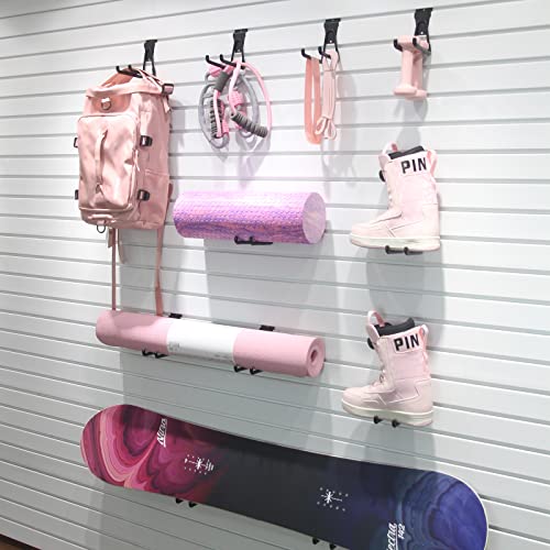 Snapklik.com : Slatwall Accessories, Garage Slatwall Hooks, Heavy Duty ...