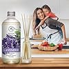 Amazon.com: Reed Diffuser Refill Lavender with Lavender Essential Oil ...