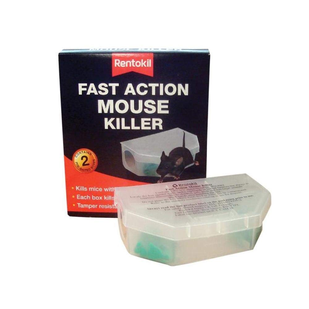 RLPSF135 Rentokil Fast Action Mouse Killer, multicolored, 2 pieces ...