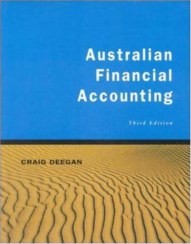 Australian Financial Accounting: Craig Deegan: 9780074714379: Amazon ...