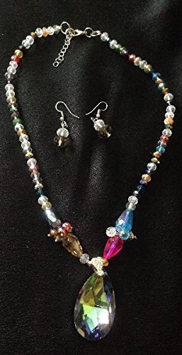 Buy Multi Crystal Fashion Jewellery Set at Amazon.in