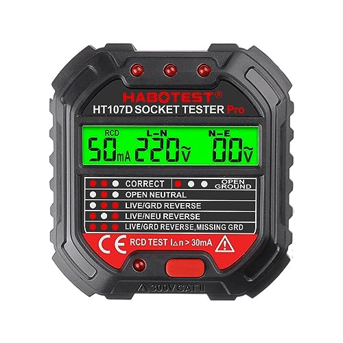 CLUB BOLLYWOOD Portable Socket Tester Circuit Analyzer Plug Breaker ...