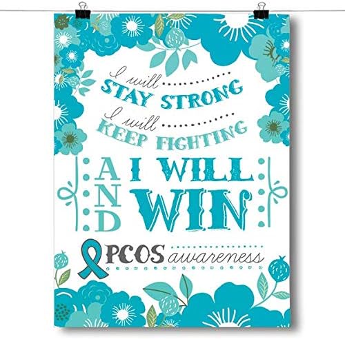 Amazon.com: Inspired Posters - PCOS Awareness Decorative Wall Art ...