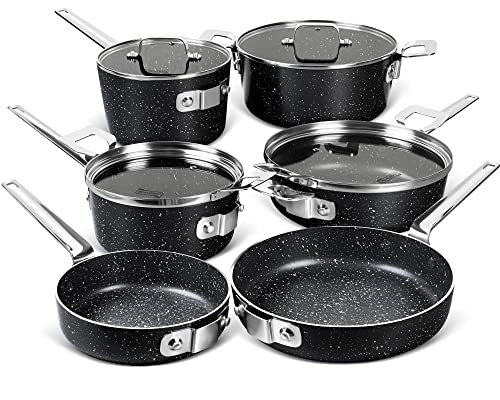 6 Best Stackable Cookware Set Buyer's Guide & Top Picks in 2022