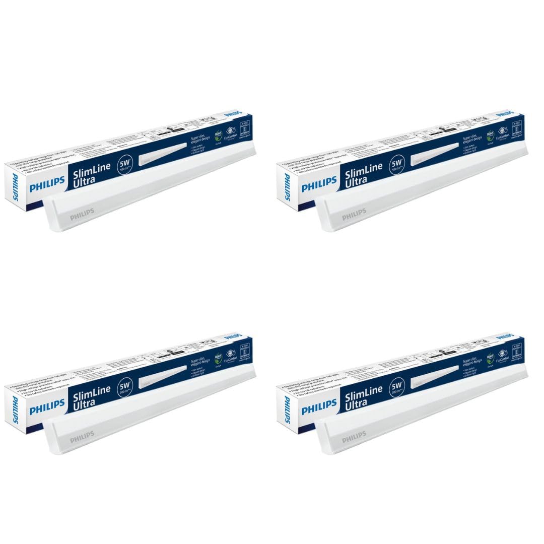 PHILIPS 5-watt LED Batten/Tubelight | Slimline Ultra Compact 1-ft LED ...