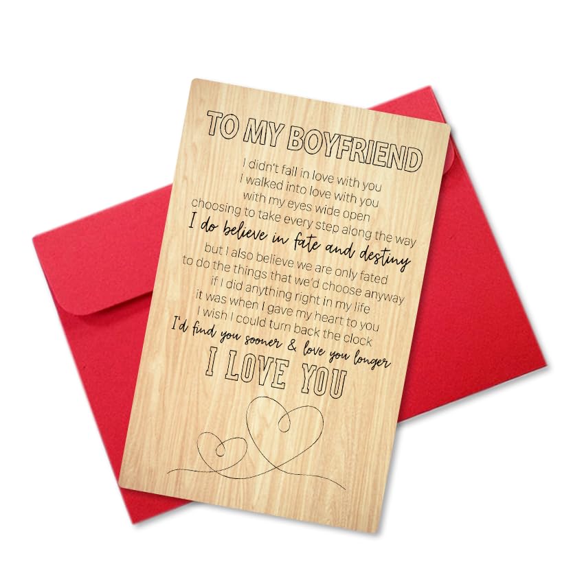 Handmade Love Cards For Boyfriend