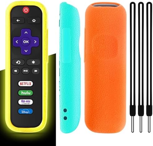 Amazon.com: Wevove 3 Pack Remote Case for Roku, Cover Compatible with ...