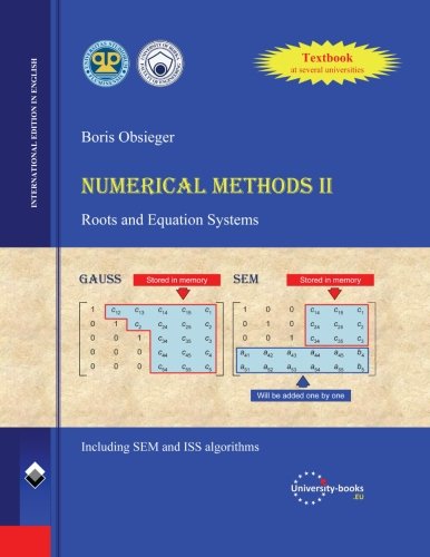 Amazon.com: Numerical methods II: Roots and Equation Systems ...