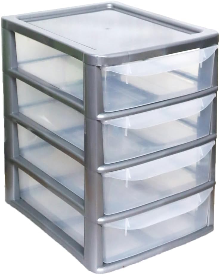 A4 Storage Drawers A4 Desktop Plastic Storage Drawers Table Top ...
