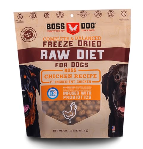 Boss Canine Model Full & Balanced Freeze Dried Uncooked Weight Loss ...