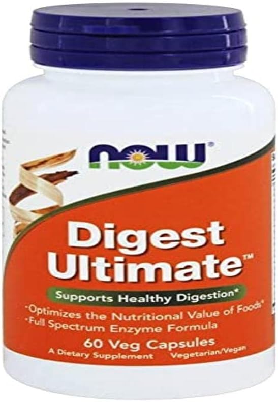 Now Digest Ultimate Supports Healthy Digestion 60 Veg Capsule : Amazon ...