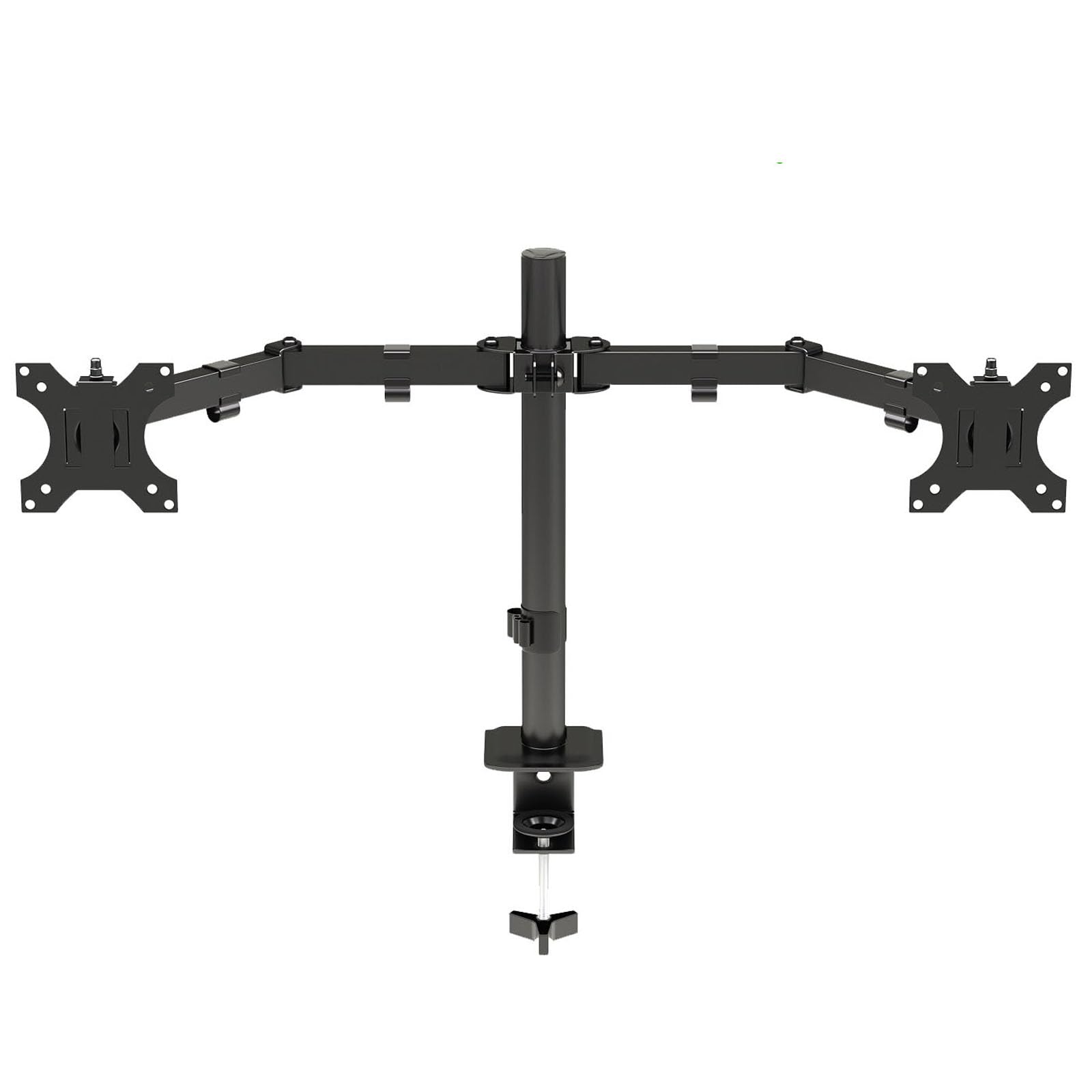 Dual Computer Monitor Arm,Heavy Duty Fully Adjustable Stand, VESA 75mm ...