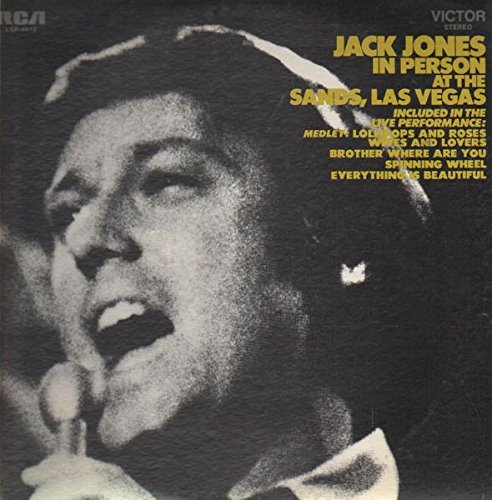 Jack Jones - Jack Jones in Person At the Sands, Las Vegas - Amazon.com ...