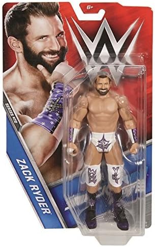 Amazon.com: WWE Basic Zack Ryder Series 72 Figure : Sports & Outdoors