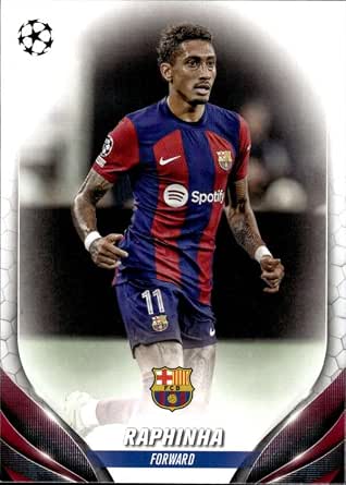 Amazon.com: 2023-24 TOPPS UEFA CLUB COMPETITIONS #76 RAPHINHA SOCCER ...