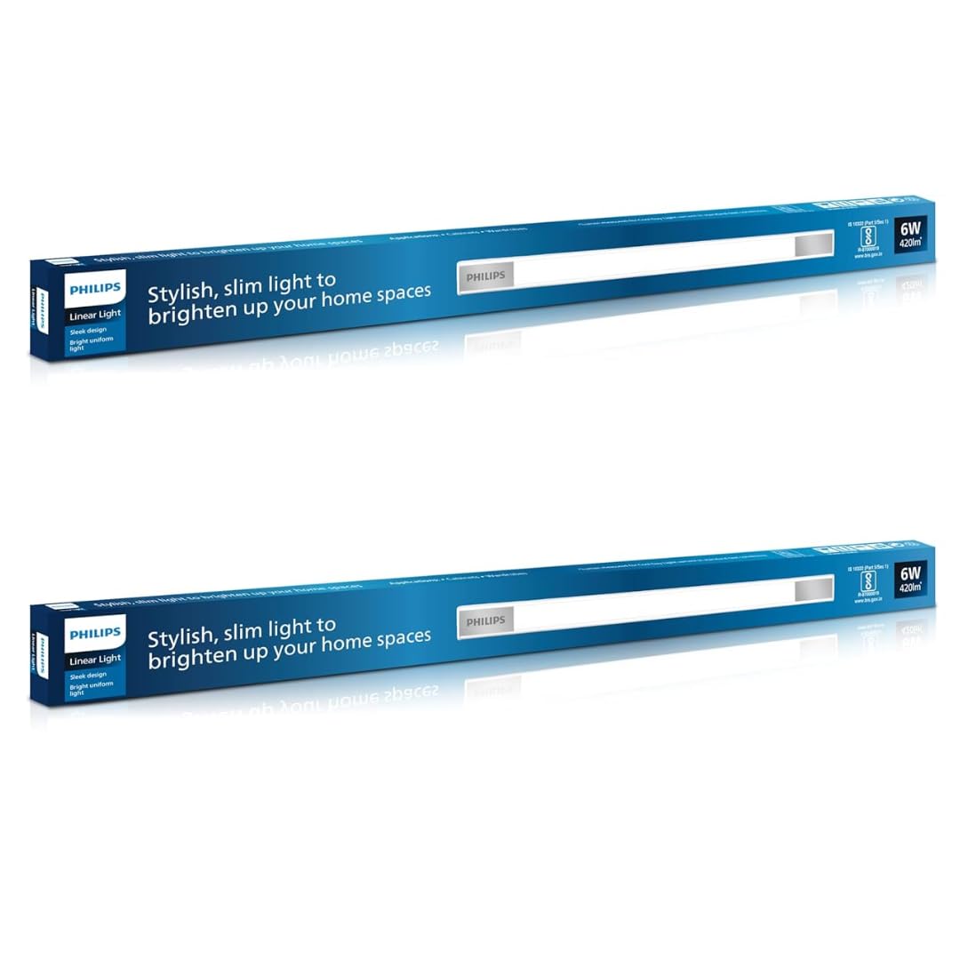Buy PHILIPS Space Glow 1ft LED Linear Cabinet Light | 6-watt LED Under ...