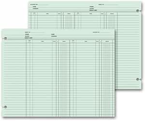 Amazon.com : Ledger Sheets - Double Entry : Office Products