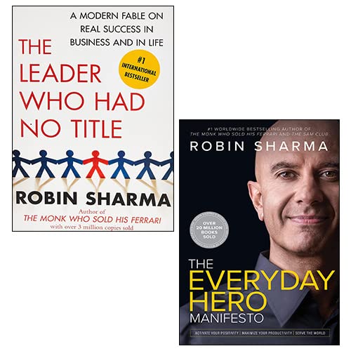 Robin Sharma Collection 2 Books Set (Everyday Hero Manifesto,The, The ...