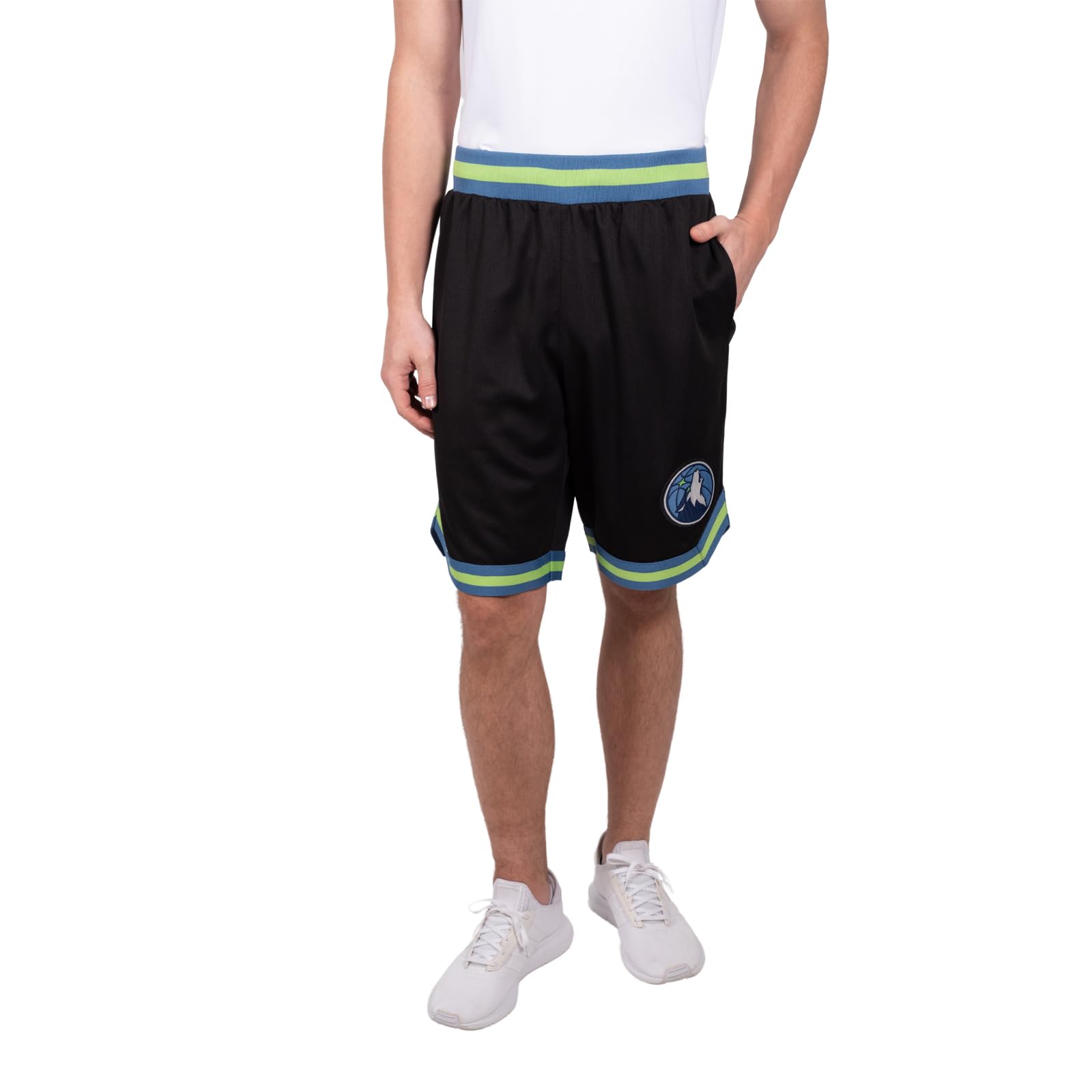 Ultra Game NBA Men's Active Knit Basketball Training Shorts