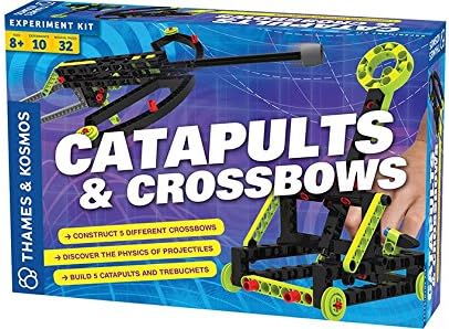Amazon.com: Thames & Kosmos Catapults & Crossbows Science Experiment ...