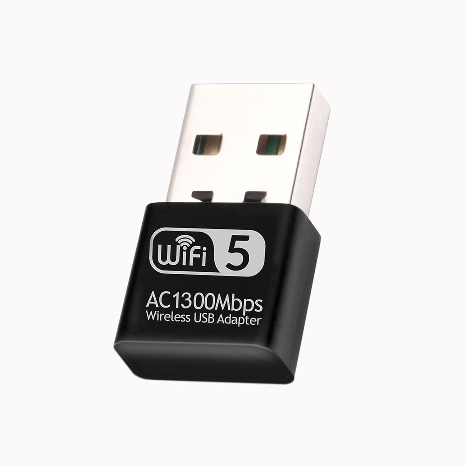 AC1300 USB WiFi Adapter, 2.4G/5G Dual Band Computer WiFi Adapter for PC ...