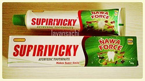 Amazon.com: Herbal Ayurveda Toothpaste Siddhalepa Supirivicky ...