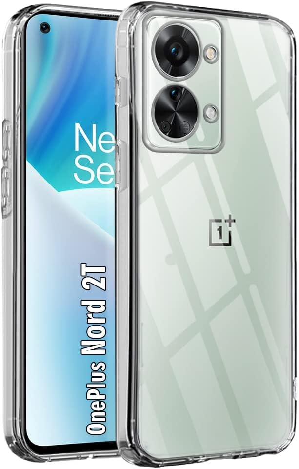 JGD PRODUCTS for OnePlus Nord 2T 5G (2022) Premium Transparent Hybrid ...