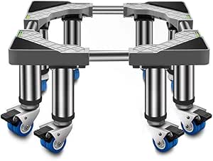 Amazon.co.jp: Washing Machine Stand Base Movable Refrigerator Stand ...
