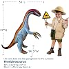 Amazon.com: HOHQB Inflatable Dinosaur Jurassic Birthday Party Supplies ...
