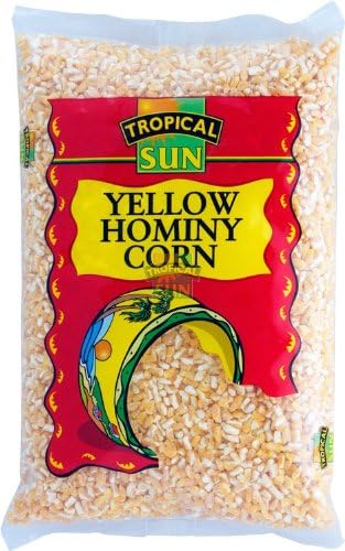 Tropical Sun Yellow Hominy Corn - 500g : Amazon.co.uk: Grocery