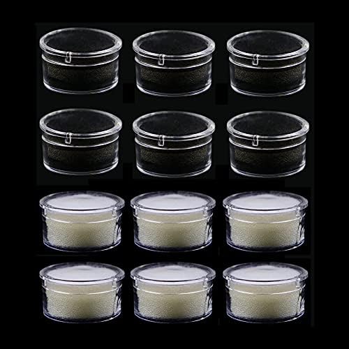 Amazon.com: CHGCRAFT 20Pcs 2 Colors Mini Round Stone Box Small Loose ...