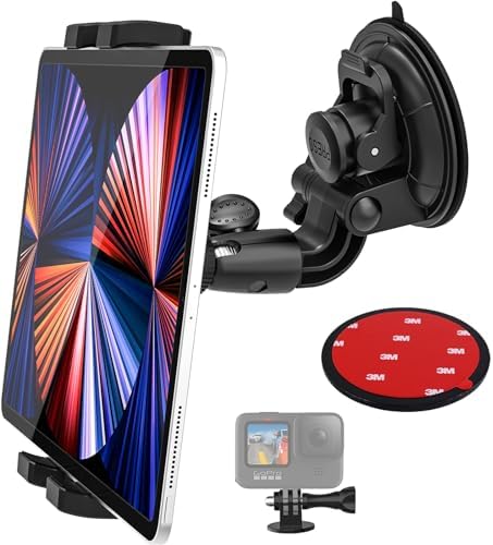 Amazon.com: Dosvsi Windshield Car Tablet Mount, Heavy Duty Window ...