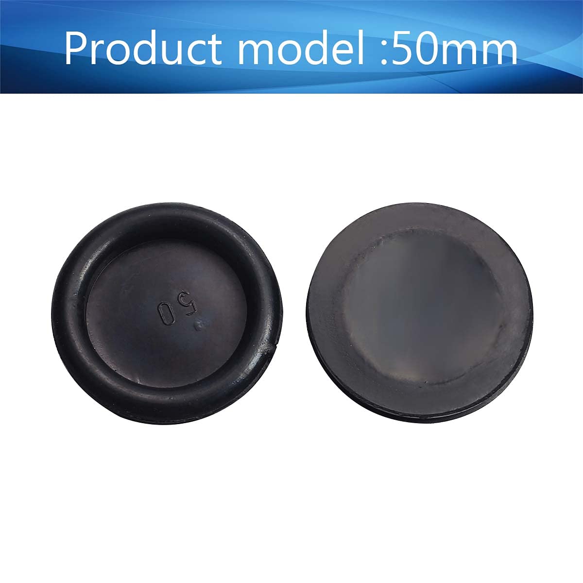 Snapklik.com : Rubber Grommet 10Pcs 50mm Mounting Dia Oil Resistant ...