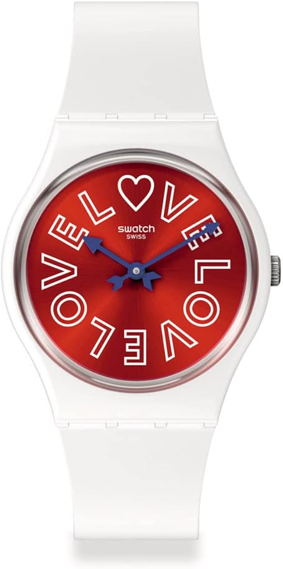 Amazon | [スウォッチ] 腕時計 PUREST LOVE Valentine's Day SO28W109 ホワイト | 腕時計 ...