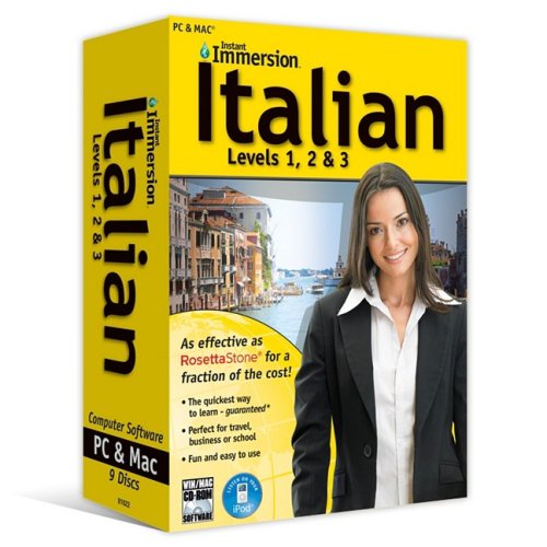 Instant Immersion Italian: Levels 1, 2, & 3 (English and Italian ...