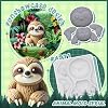 Amazon.com: Fondant Mold Sloth Woodland Animal Cake Topper 2.7 Inches ...