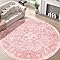 Amazon.com: MUJOO Pink Rugs for Bedroom 5x7 Area Rugs Girls Boho Rugs ...