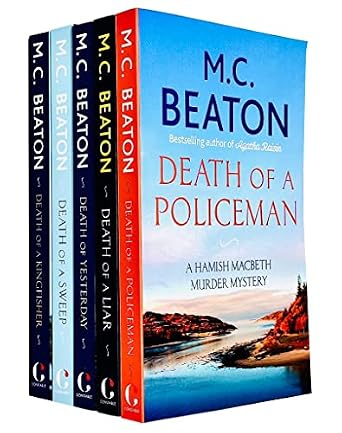 Hamish Macbeth Murder Mystery Death Series 6 Collection 5 Books Set By ...