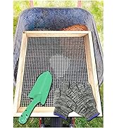 Amazon.com : Large Soil Sifter, Dirt Sifter for Gardening, for Use in a ...