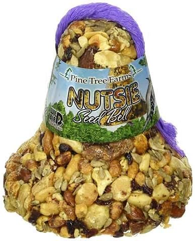 Amazon.com: Pine Tree Farms Nutsie Seed Bells with Nets, Set of 4, 18 ...