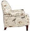 Amazon.com: Kensington Hill Birdsong Script and Bird Patterned Recliner ...
