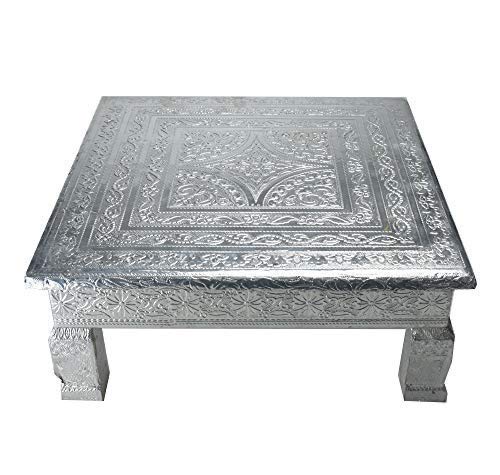 Fancy Aluminium Foil Designer Bajot/Chowki/Peeta for Religious Purpose ...