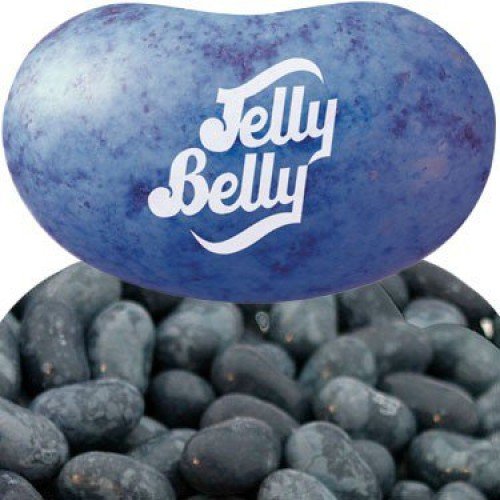 Amazon.com : FirstChoiceCandy Jelly Belly Plum Flavor Navy Blue Jelly ...