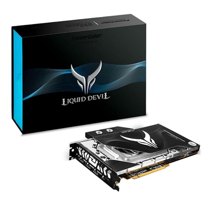 Buy PowerColor Liquid Devil AMD Radeon RX 6800XT Gaming Graphics Card ...